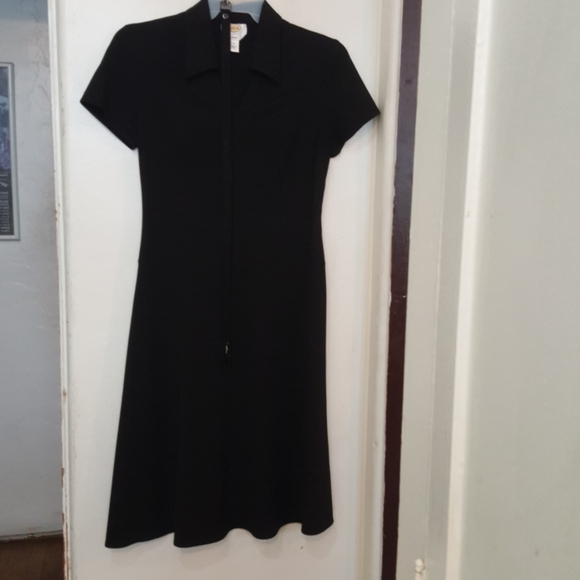 Talbots | Dresses | Talbot Stretch Black Dress | Poshmark